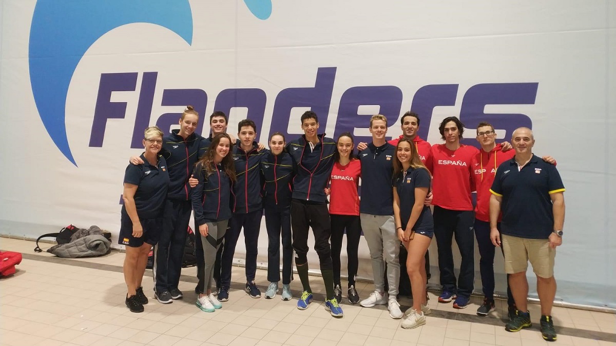 Dos platas para los nadadores madrileños en la Flanders Cup de Amberes ...